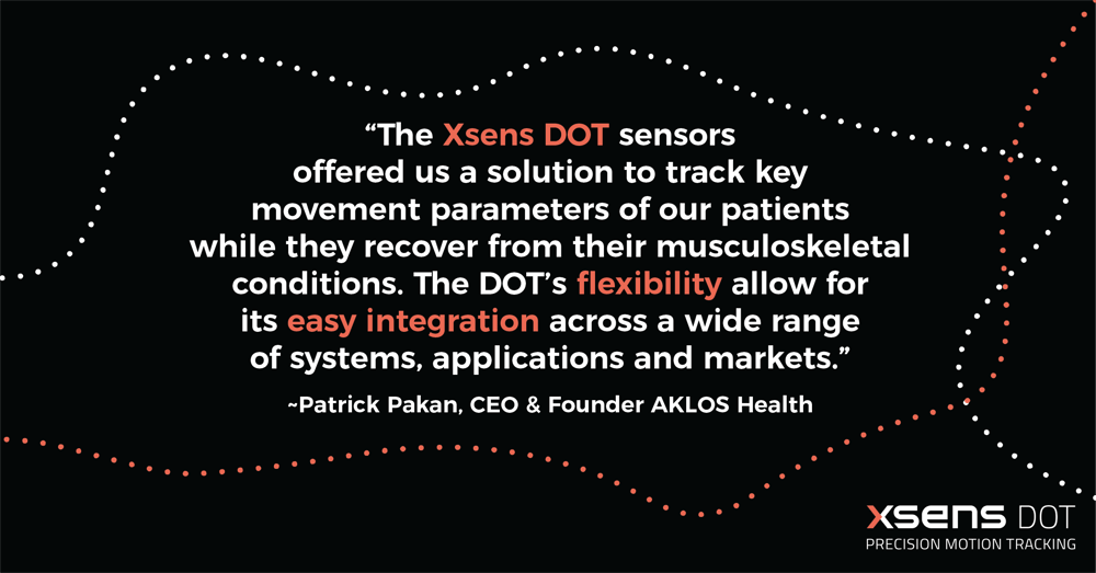 Xsens DOT recap 2020